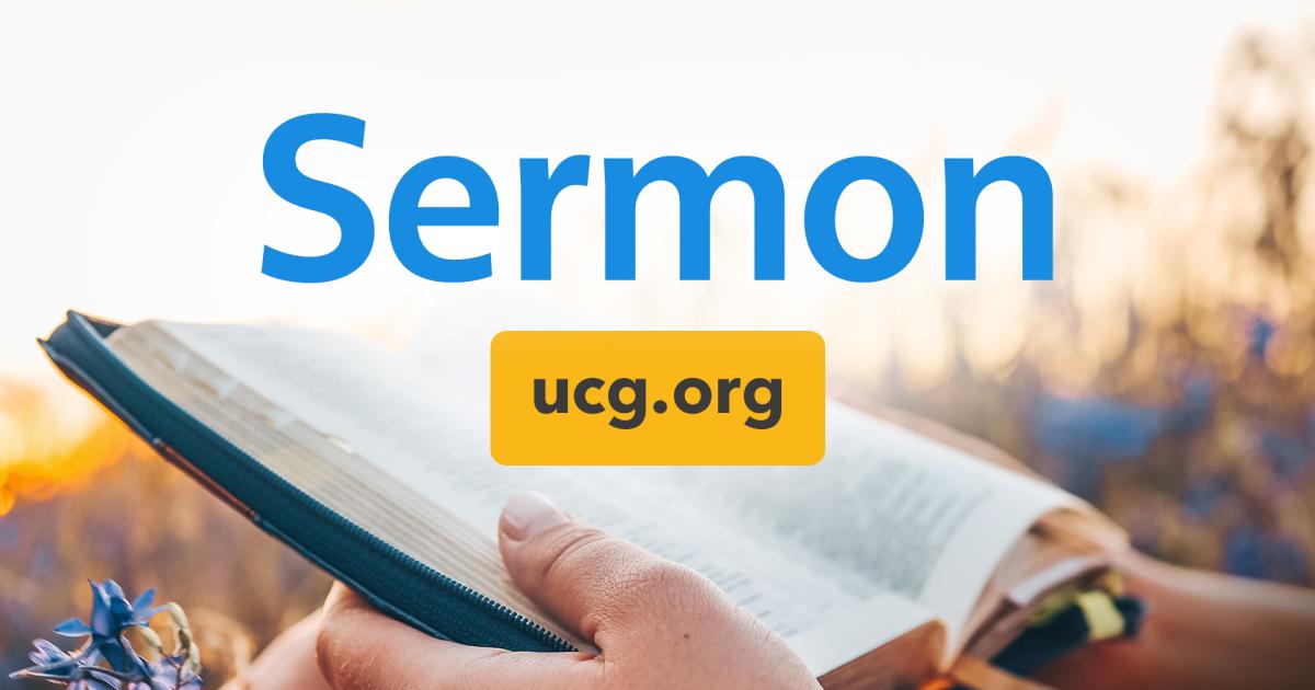 Unconditional Surrender | United Church of God